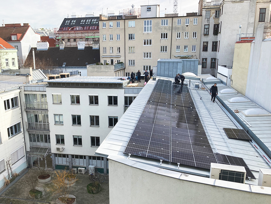 TTTech installs solar system at its headquarters in Vienna - TTTECH